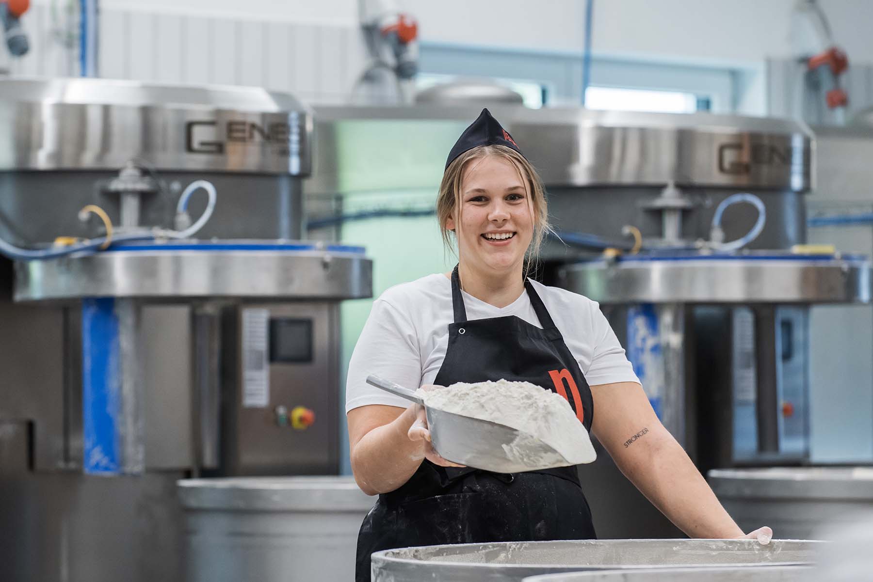 Unterstütze die Backstube von Pappert als Bäckerhelfer